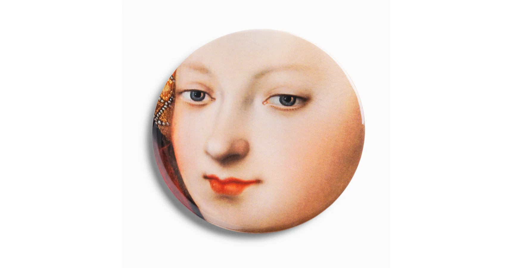 Cranach-Salome arca zsebtükör